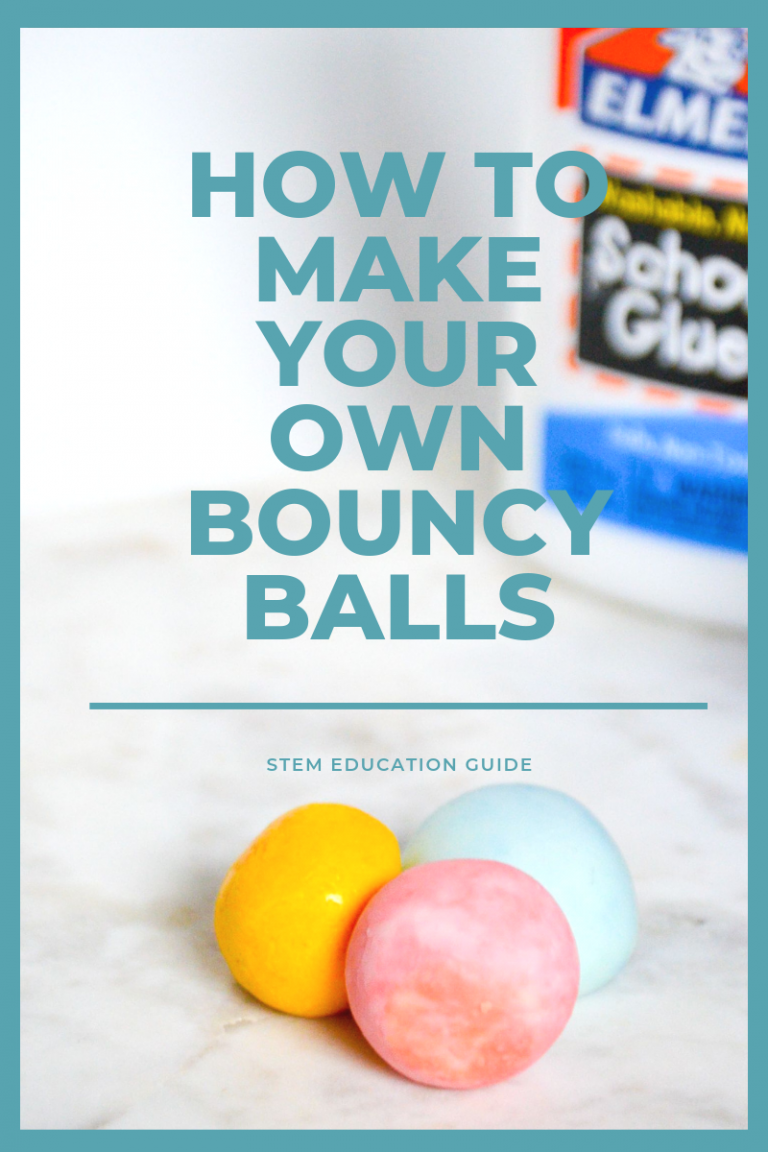 How to Make Your Own Bouncy Balls (An Easy Experiment for Kids!) | STEM ...