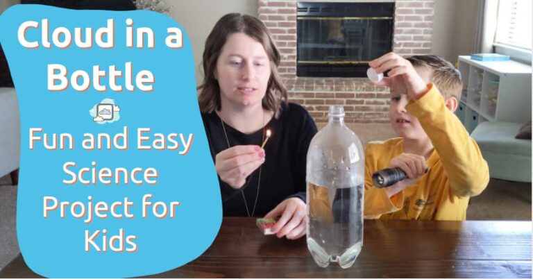 Cloud in a Bottle - Fun and Easy Science Project for Kids - STEM ...