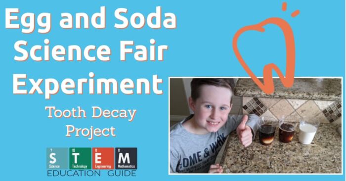 Egg and Soda Science Fair Experiment: Tooth Decay Project - STEM ...