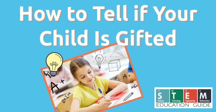 How To Tell if Your Child Is Gifted: What Signs To Look For - STEM ...