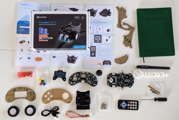 Build Your Own Robot Car: Reviewing the Open Source CrowBot BOLT - STEM ...