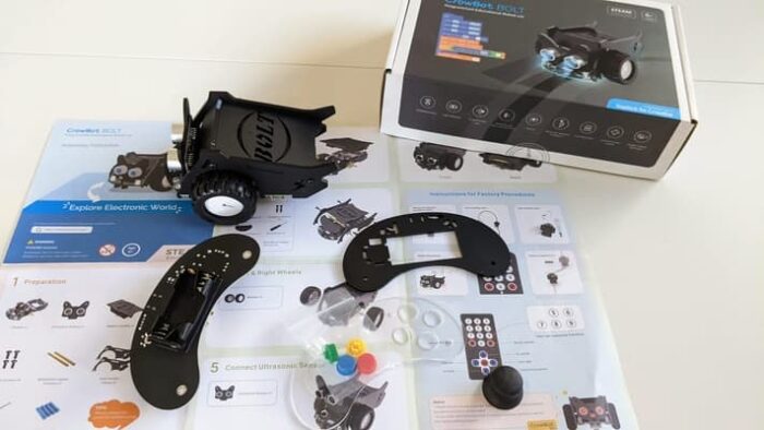 Build Your Own Robot Car: Reviewing the Open Source CrowBot BOLT - STEM ...